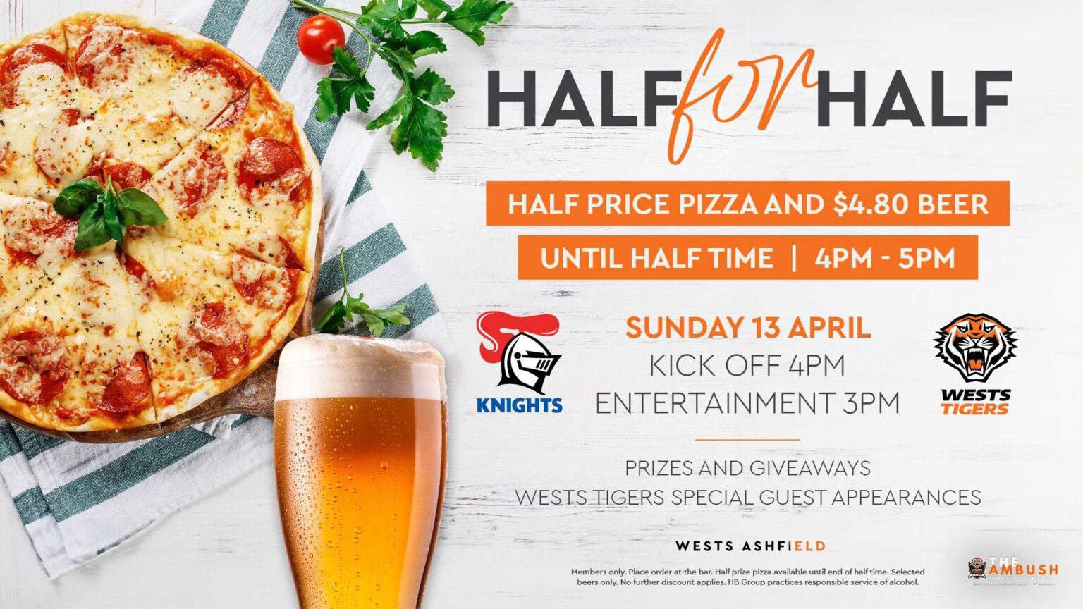 HALF FOR HALF - Holman Barnes Group