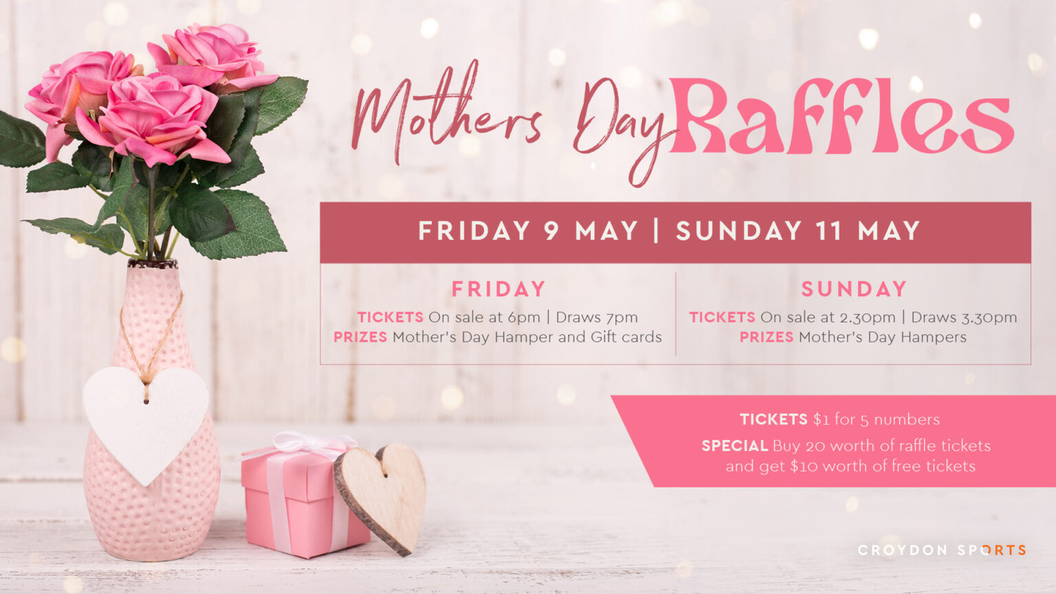Mothers Day Raffles - Holman Barnes Group